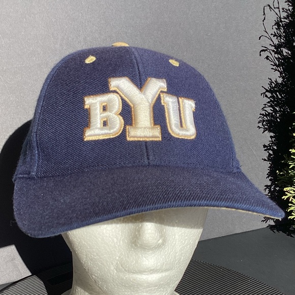 Nike | Accessories | Vintage Nike Team Byu Cougars Brigham Young ...